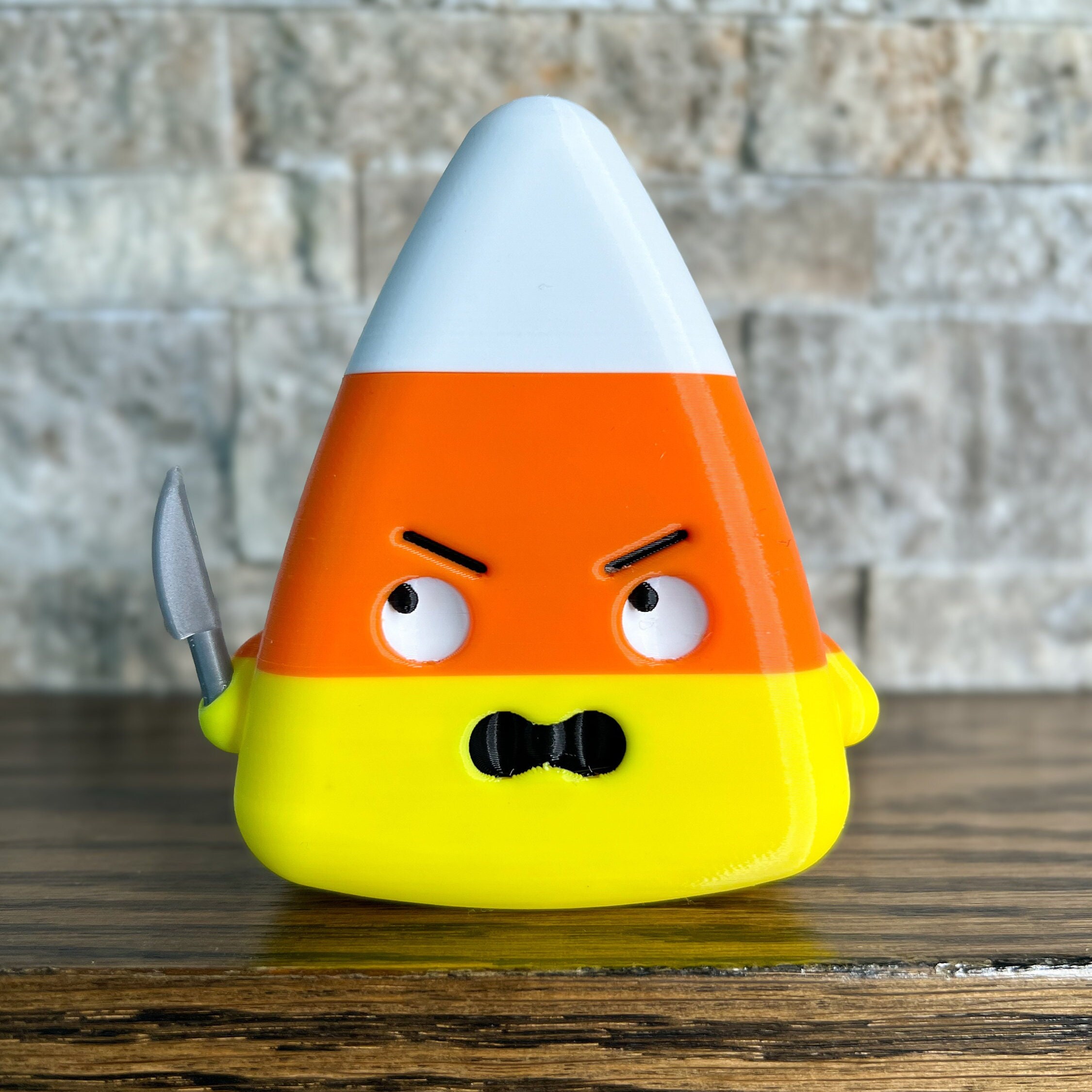 Little Knife Candy Corn Character Figurine Halloween Decoration - Etsy