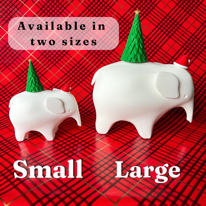White Elephant Gift Box, Secret Santa, Gift Exchange, 3D Printed ...