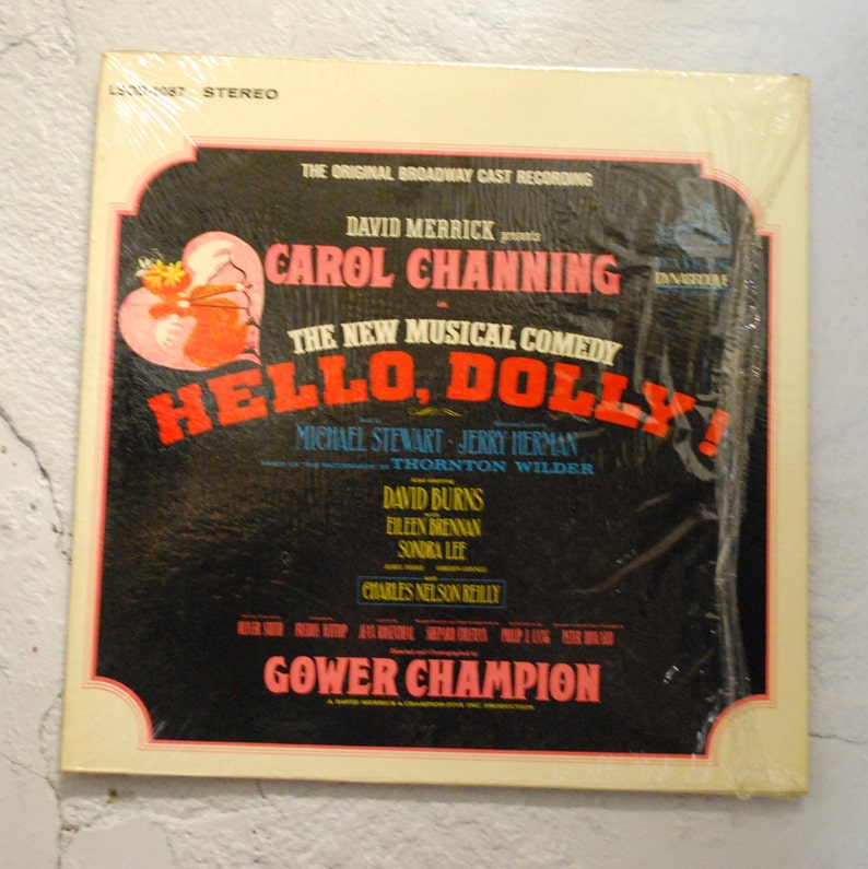 Hello Dolly Original Broadway Cast Recording - Etsy
