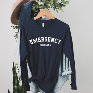 Emergency Medicine, Emergency Department Shirt - Match Day Gift for ...