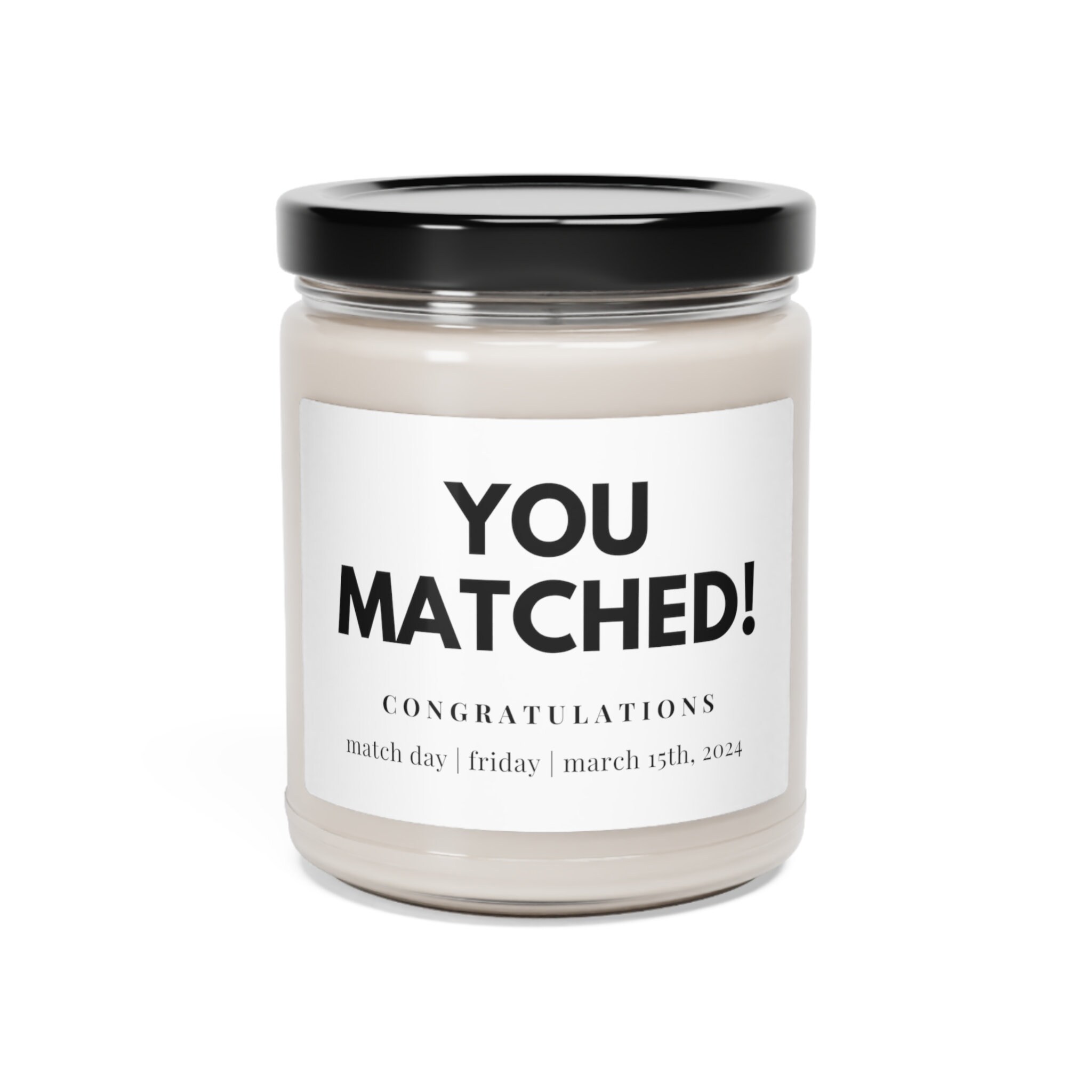 Match Day 2024 Candle Match Day Gift Resident Gift Medical Student Gift ...