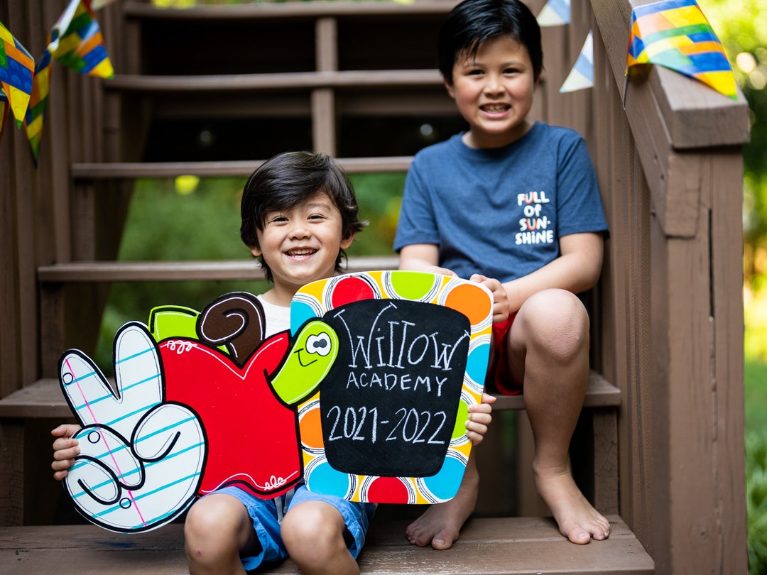 School Photo Sign, School Photo Prop - Etsy