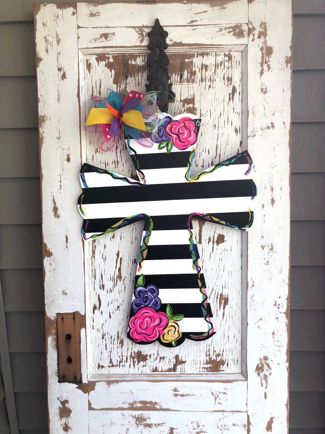 Cross Door Hanger, Cross Attachment - Etsy