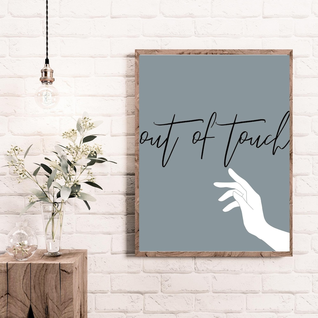 Dusty Blue Digital Download Art Print - Etsy