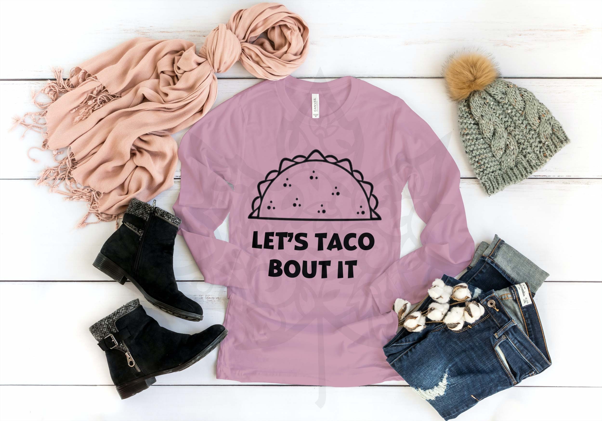 Let's Taco Bout It SVG - Etsy