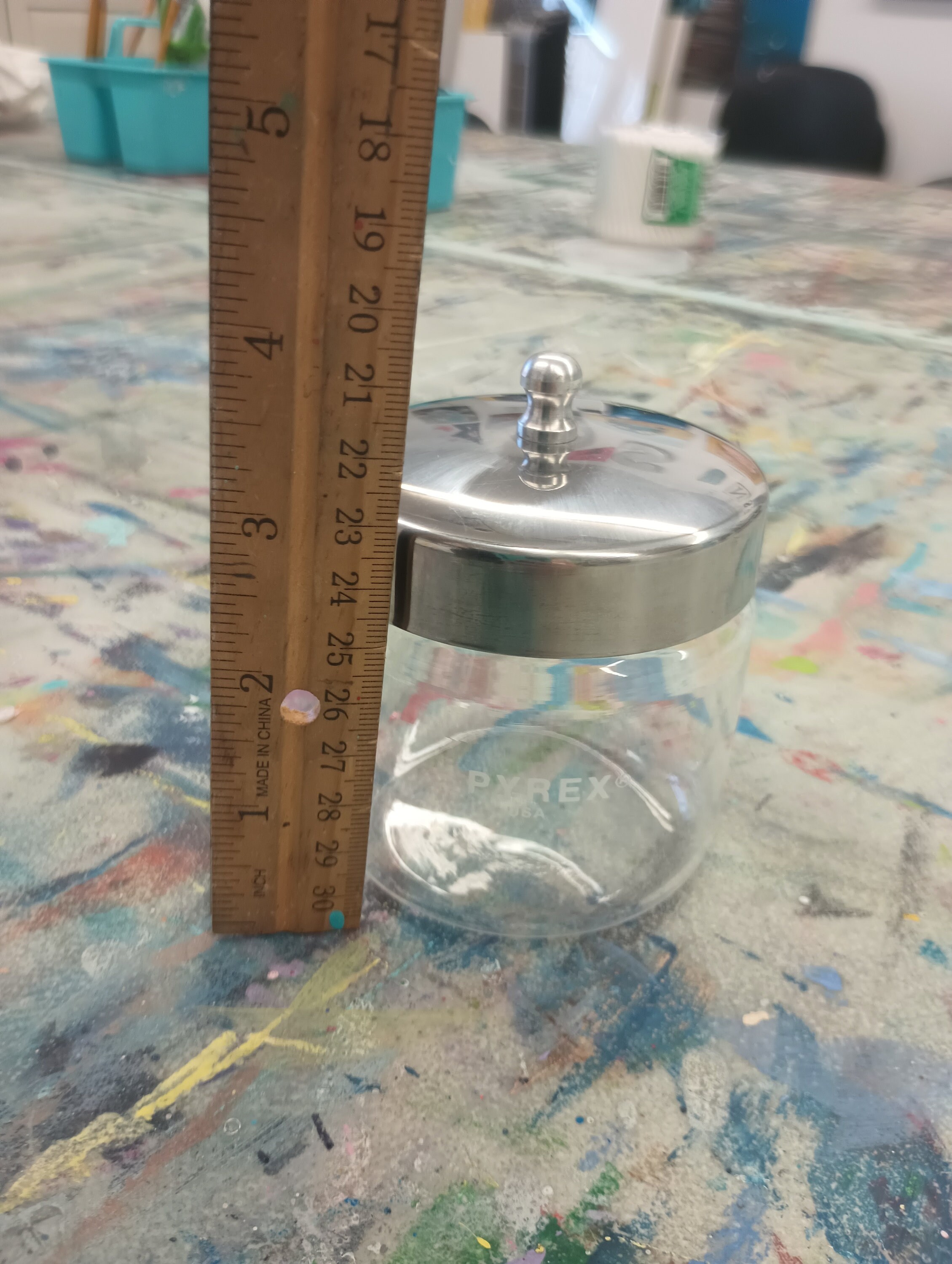 Vintage Apothecary PYREX Jar With Lid - Etsy