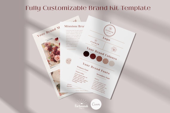 Branding Profile Small Business Branding Template Branding - Etsy