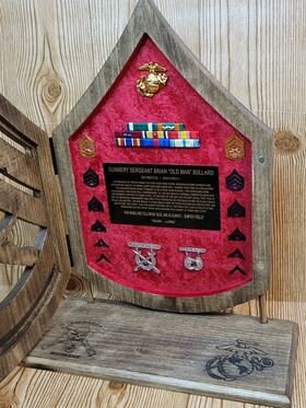 Military Rank Shadow Box | Etsy