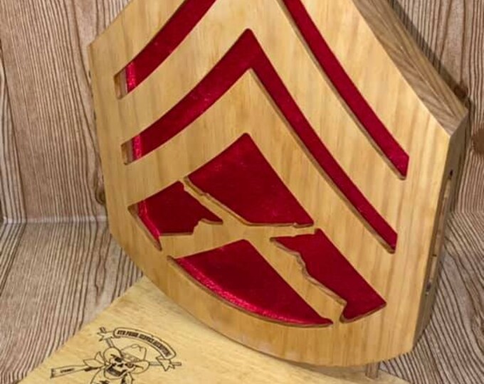 Military Rank Shadow Box - Etsy