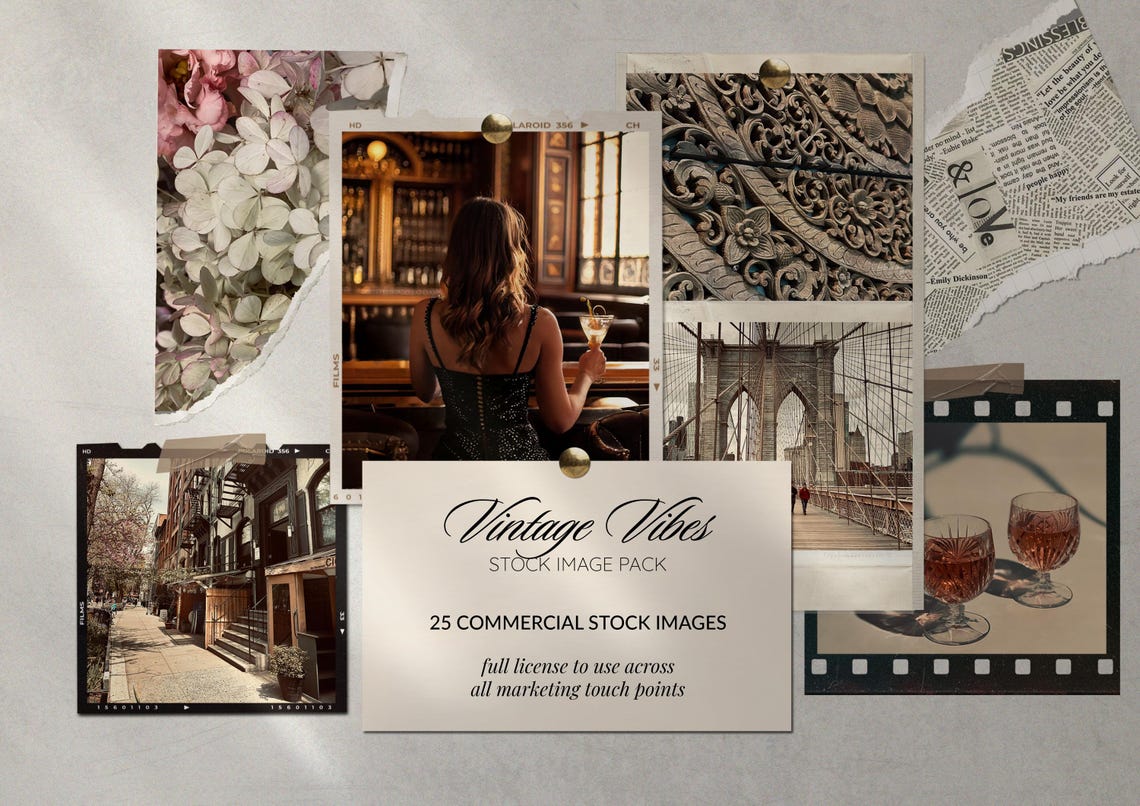 Vintage Vibes Stock Images | Commercial Stock Images | Vintage Theme ...