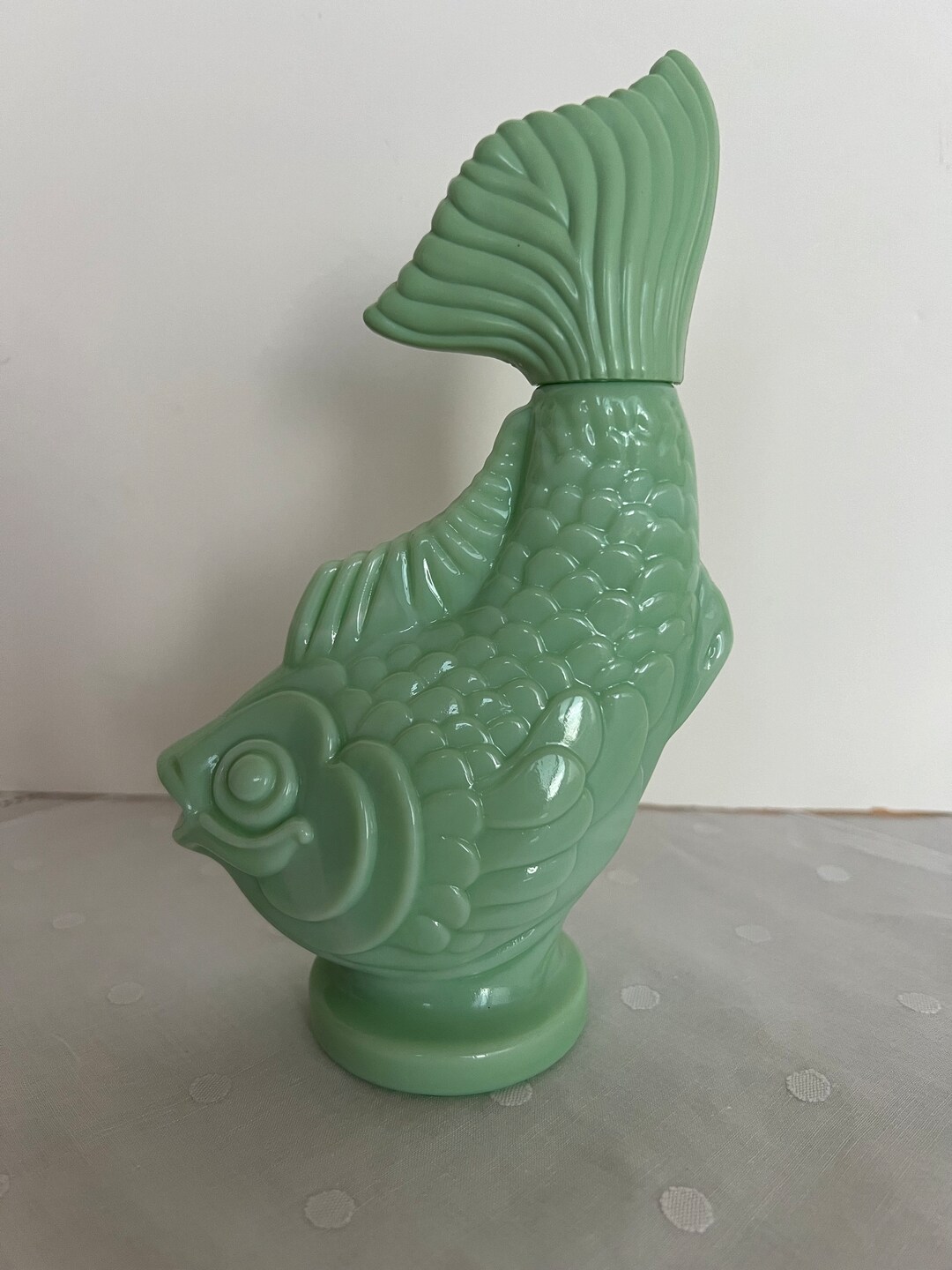 Vintage Avon Jadeite Glass Fish - Etsy UK