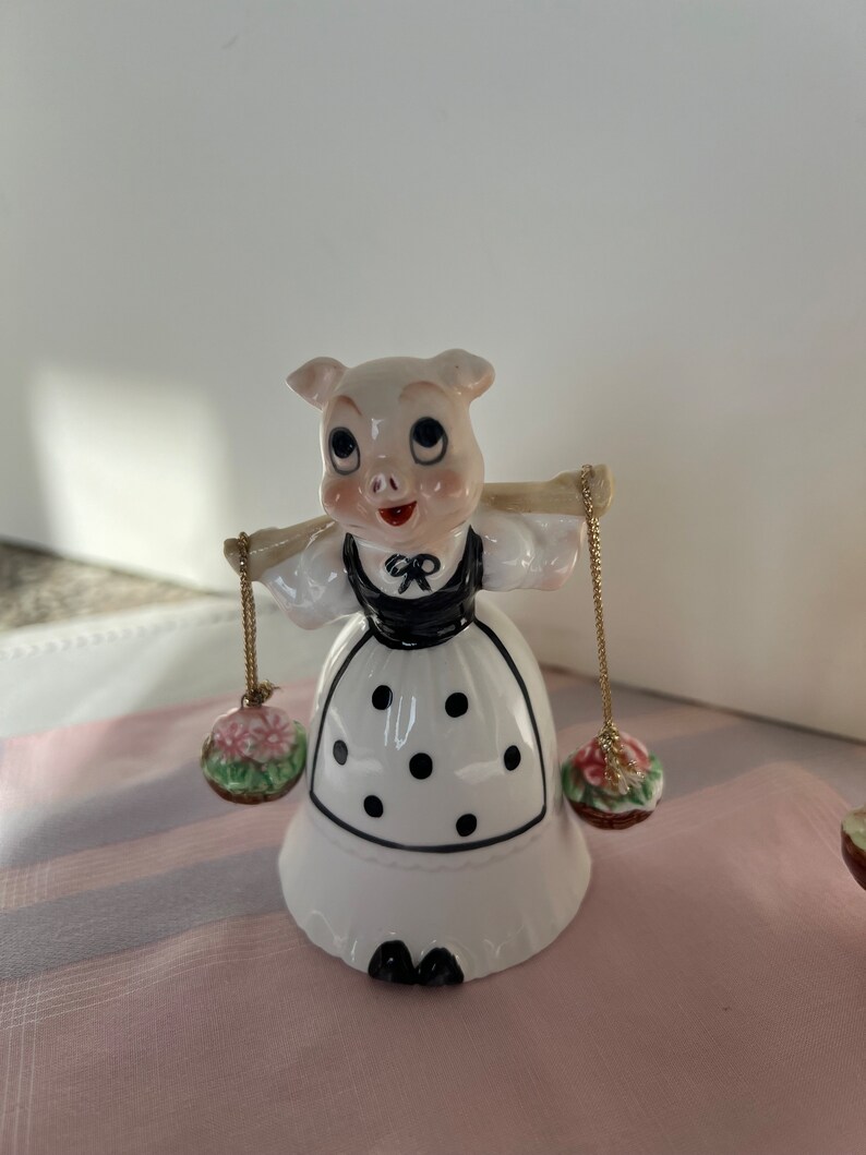 Vintage Pig Bell 1960 Anthropomorphic - Etsy