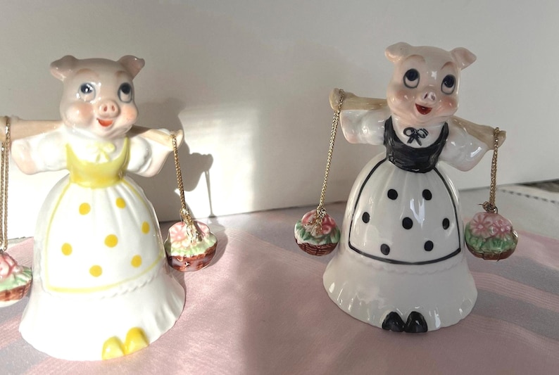 Vintage Pig Bell 1960 Anthropomorphic - Etsy