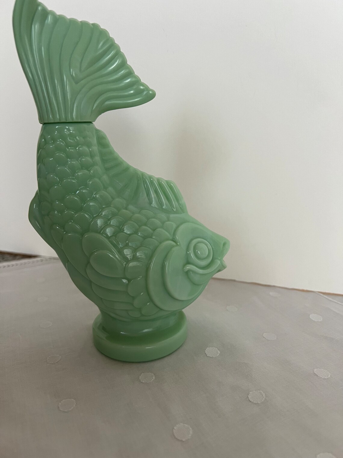 Vintage Avon Jadeite Glass Fish - Etsy