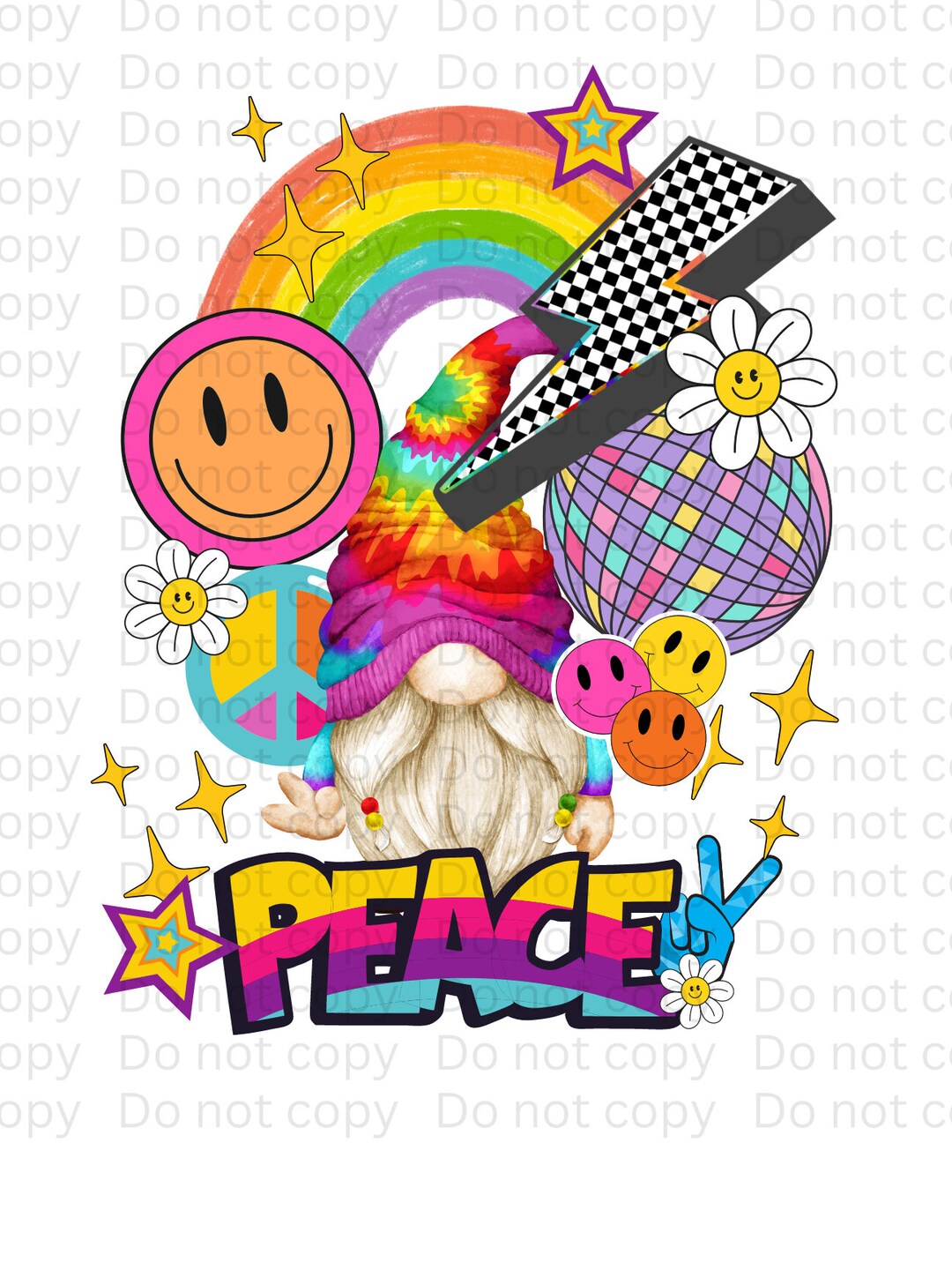 Digital Design, PNG, Digital, Printable, Personalize, Retro, Boho ...