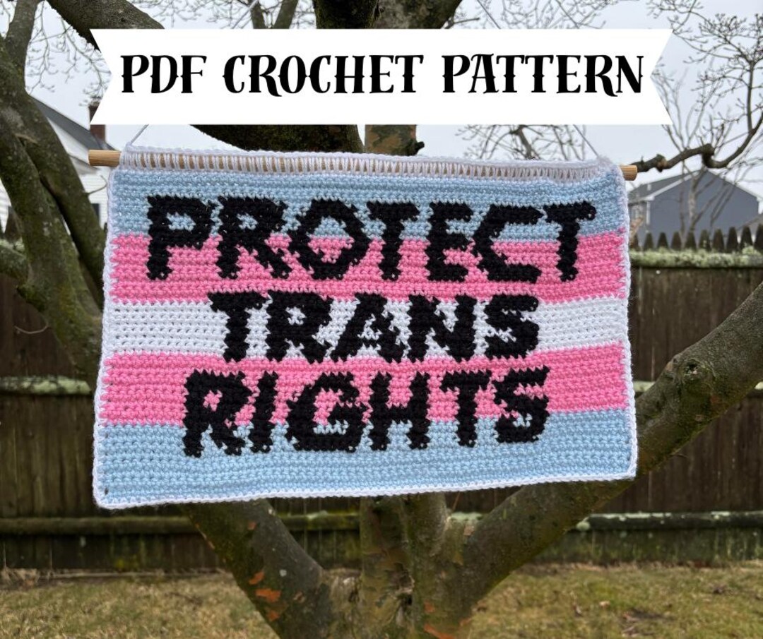 CROCHET PATTERN Tapestry Crochet Pattern Craftivism Crochet Pattern ...