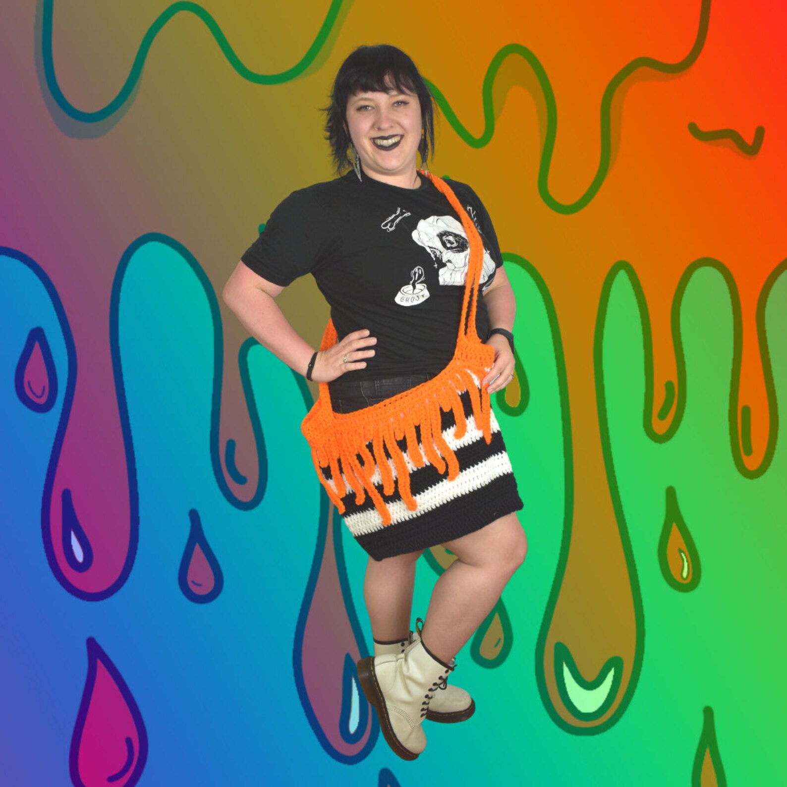 Spooky Slime Tote Bag Pattern Crochet Tote Bag Pattern PDF - Etsy