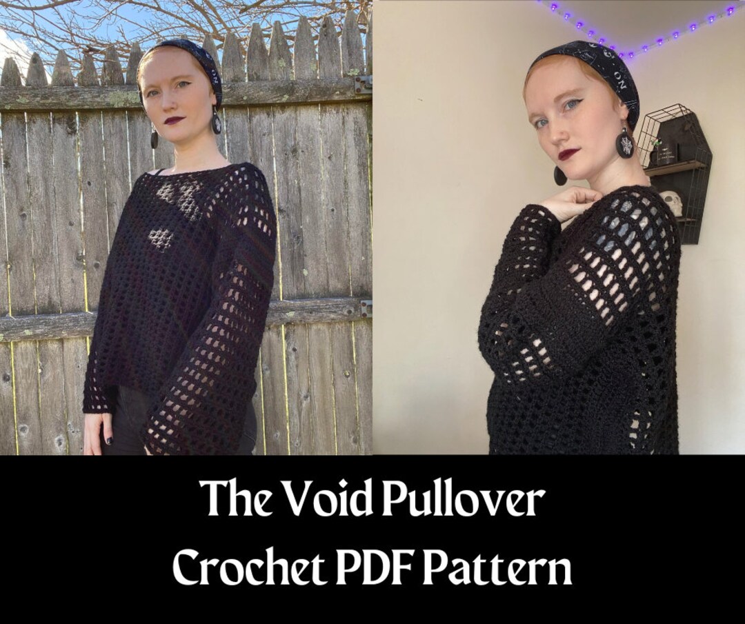 CROCHET PATTERN Easy Mesh Sweater Pattern Women's Crochet Sweater Fall ...