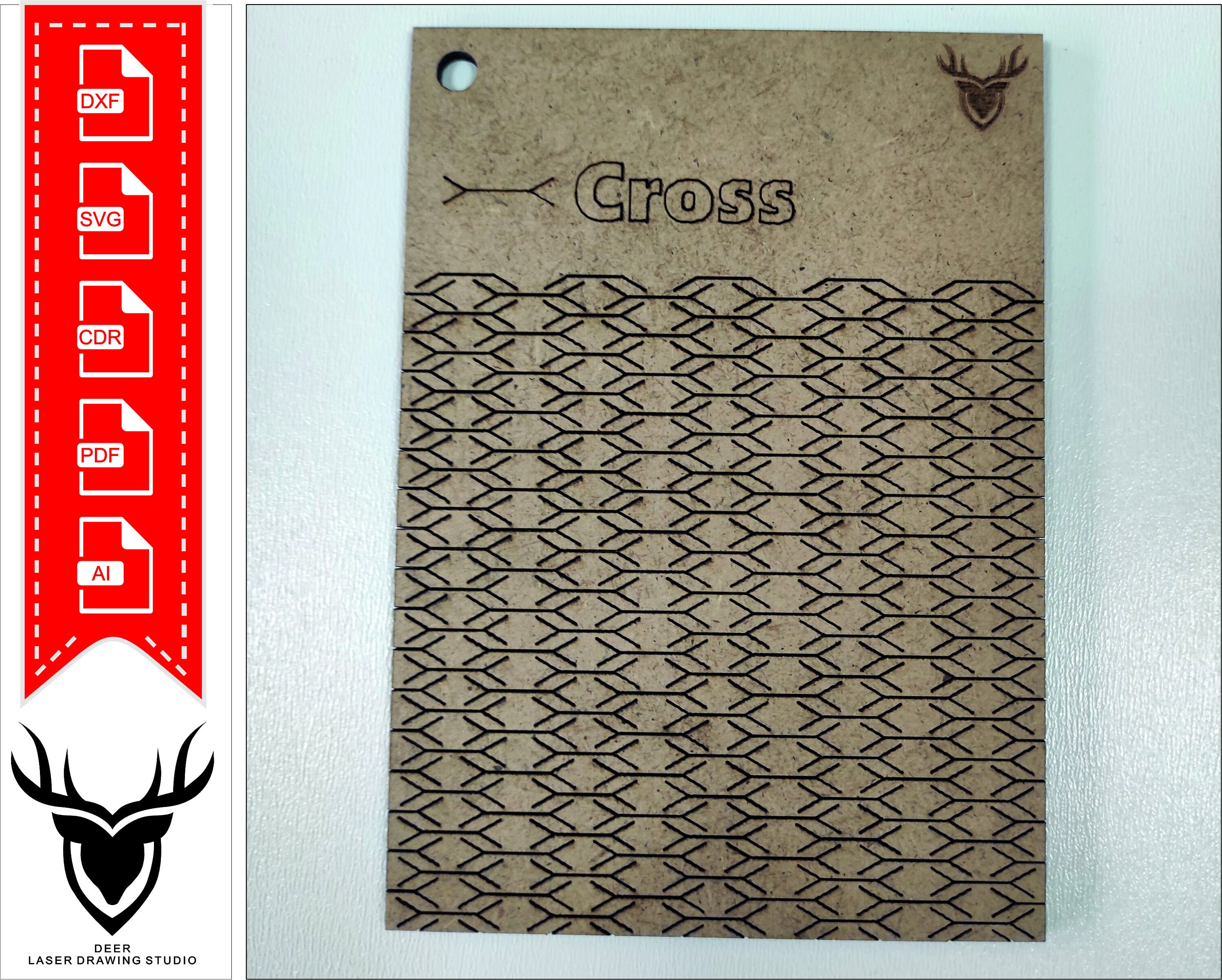 CROSS Flexible Laser Cut, Flexible Laser Cut Pattern Bundle, Flexible ...