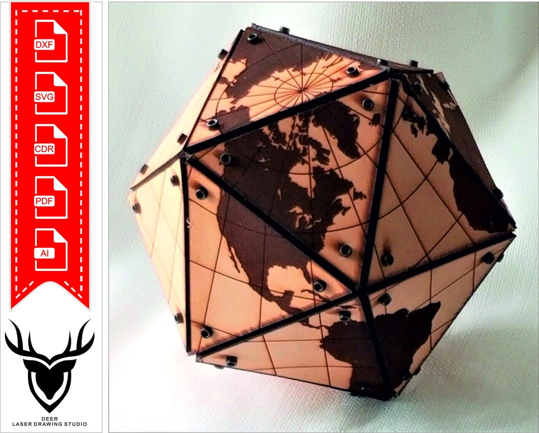 Projection World Map - Etsy