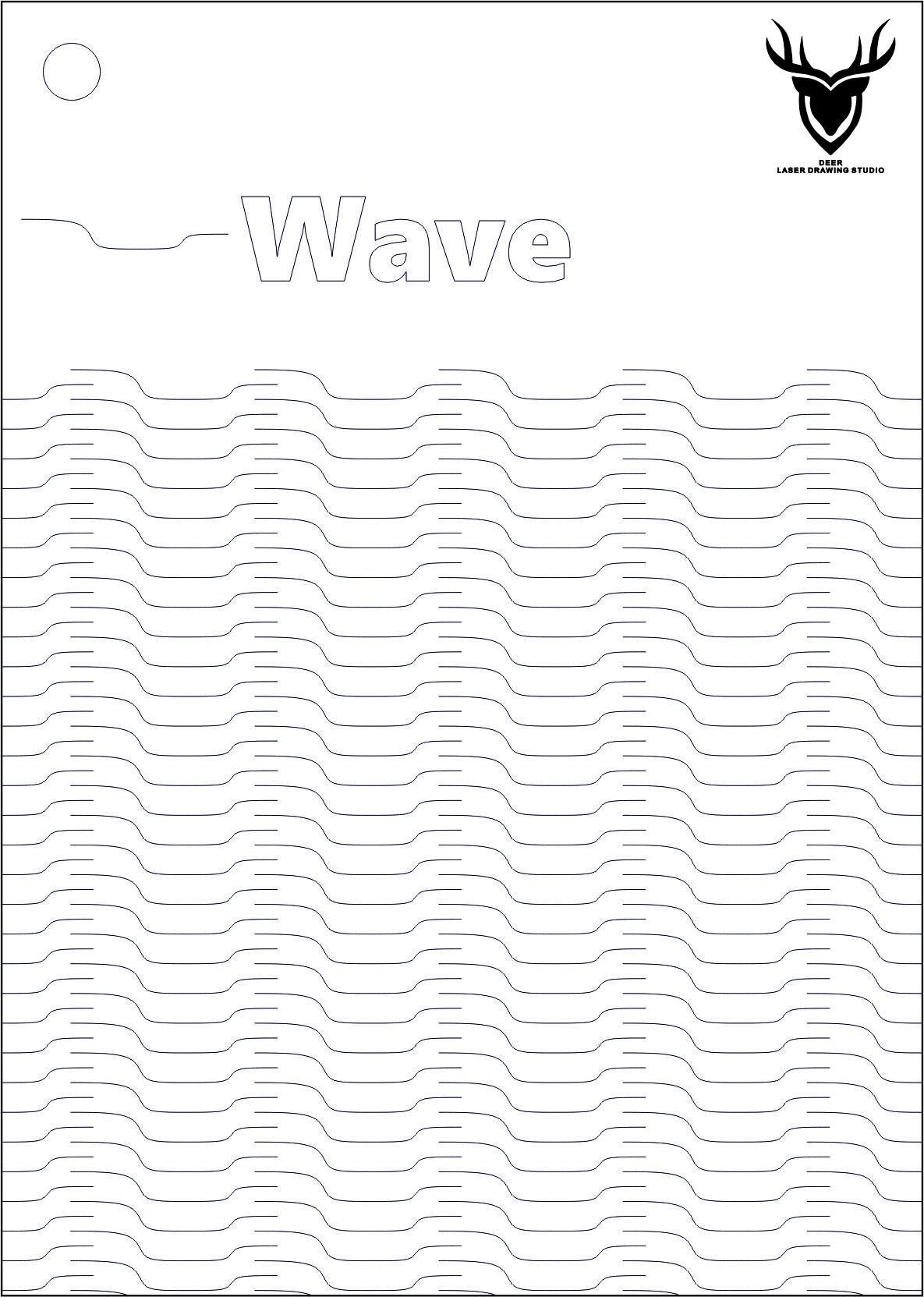 WAVE Flexible Laser Cut, Flexible Laser Cut Pattern Bundle, Flexible ...