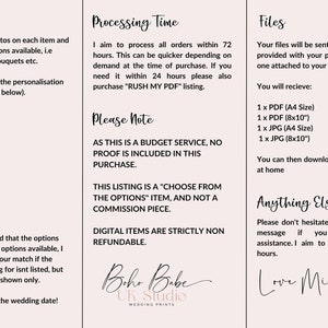 Digital Print at Home Wedding Design for A Bride, Personalised Best ...