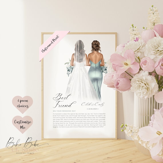 Poem for best friend on her wedding day | Beachweddingtips.com
