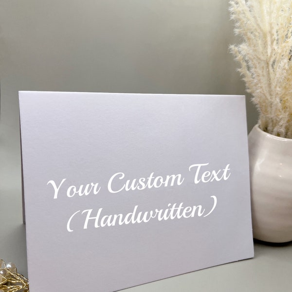 Calligraphy Card - Etsy