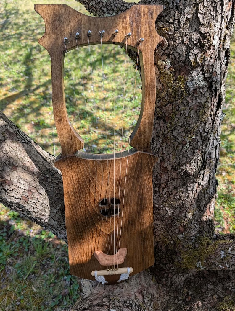7 String Kravik Lyre Harp - Etsy
