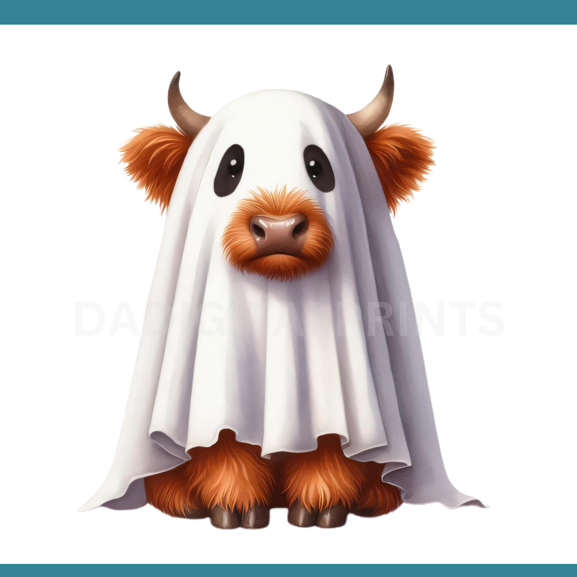 Highland Cow Clipart, Halloween Cow, Highland Cow Png, Cow Png, Cow ...