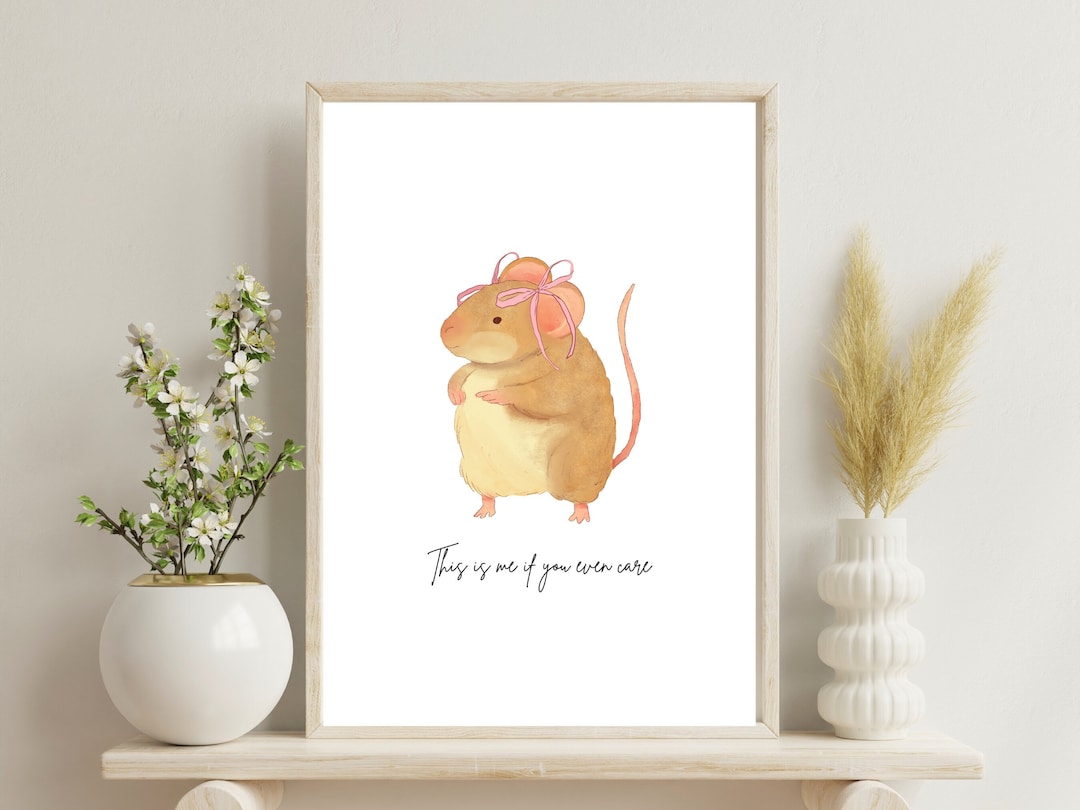 Coquette Room Decor, Aesthetic Print, Wall Decor Poster, Romantic ...