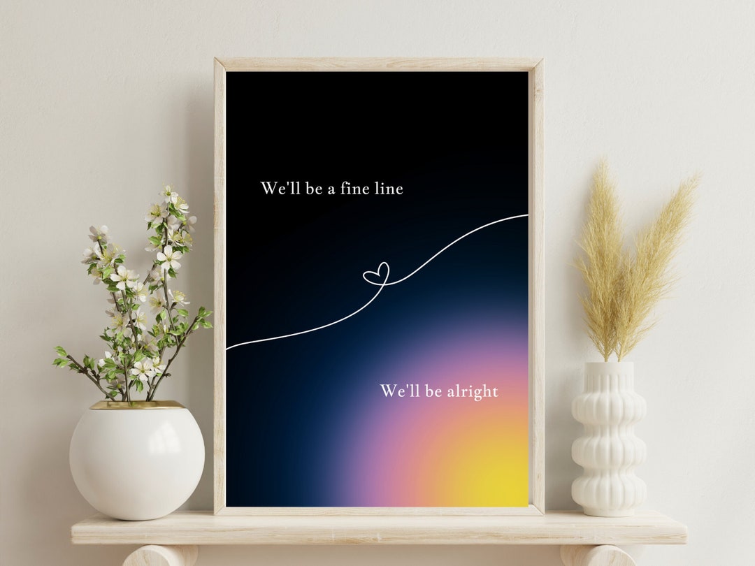 Fine Line HS Harrys House Poster Digital Print Download Poster for ...