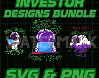 Investor Bundle, Investment Svg, Svg Png Eps AI, Stock Market Invest ...