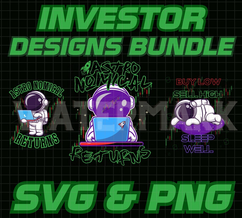 Investor SVG Bundle SVG PNG - Etsy