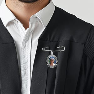 Graduation Memorial Pin: Custom Photo Keepsake - Etsy