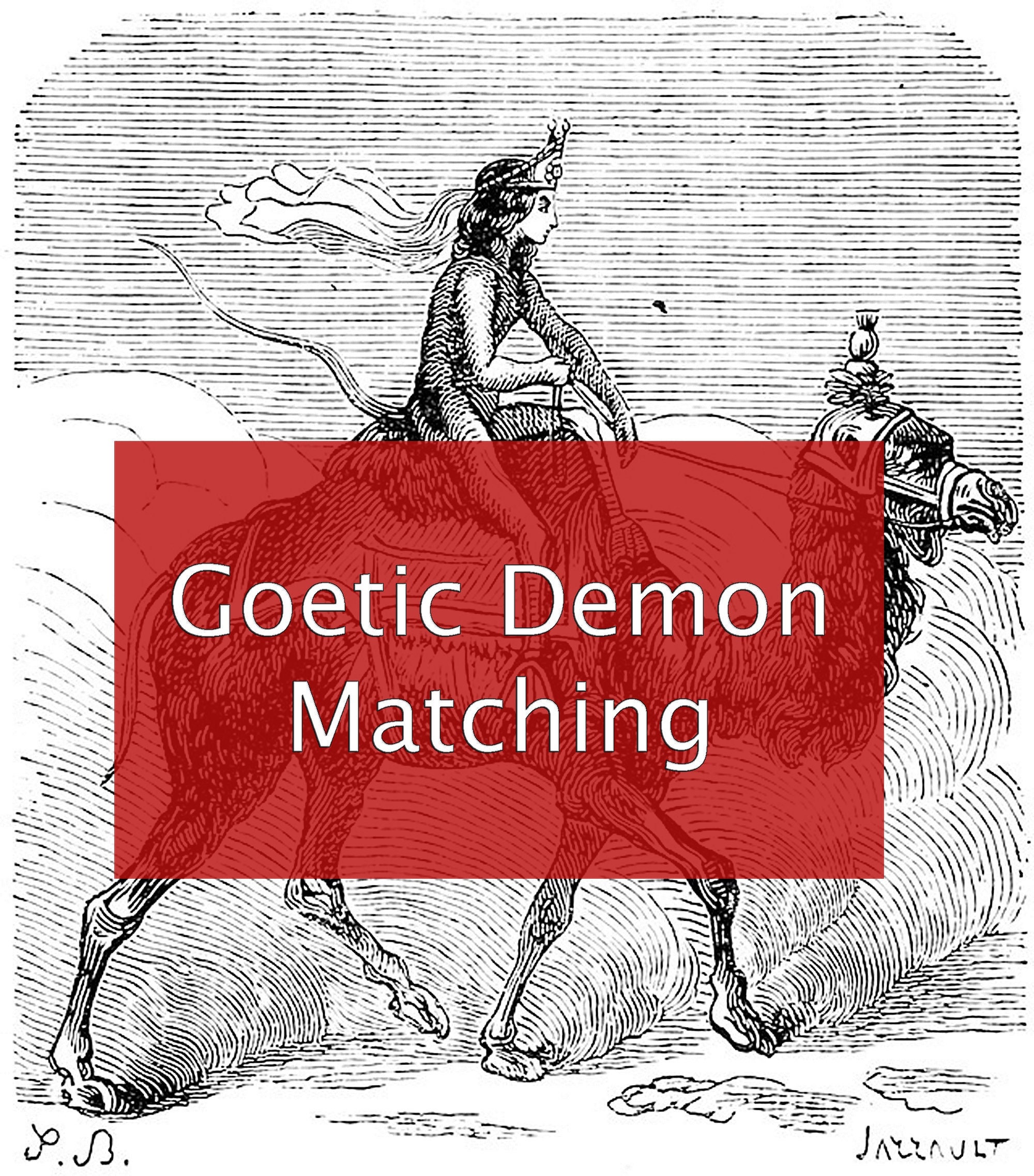Goetia Goetic Demon Spirit Matching (24 Hours or Less) - Etsy