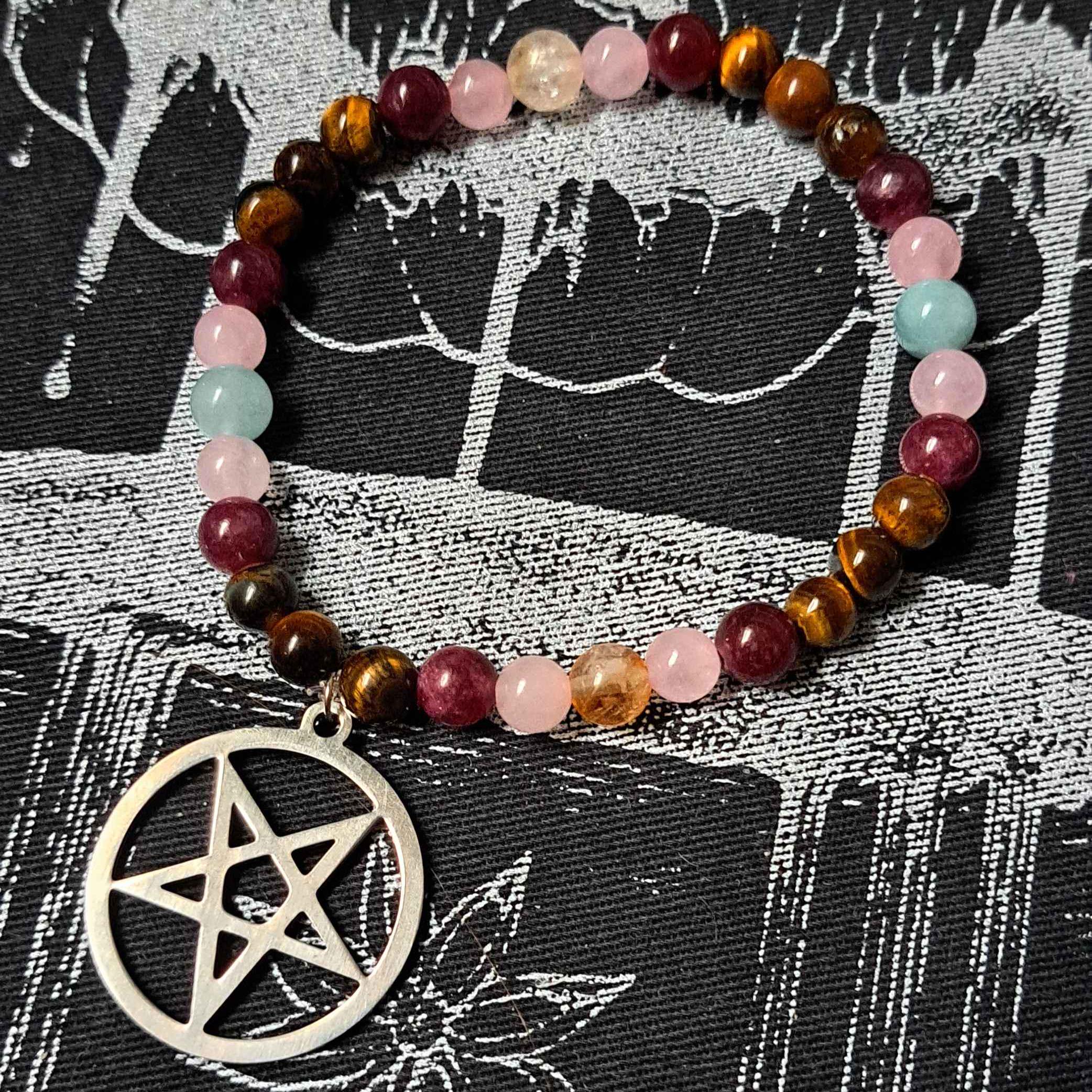 King Paimon Lucifer Naamah Lilith Leviathan Prayer Beads Bracelet Sigil ...