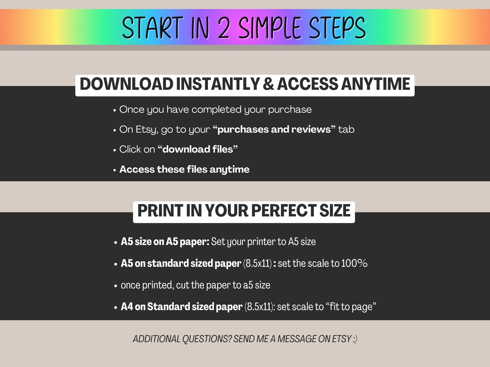 Monthly Reflection Printable Bullet Journal Page, Month Overview ...