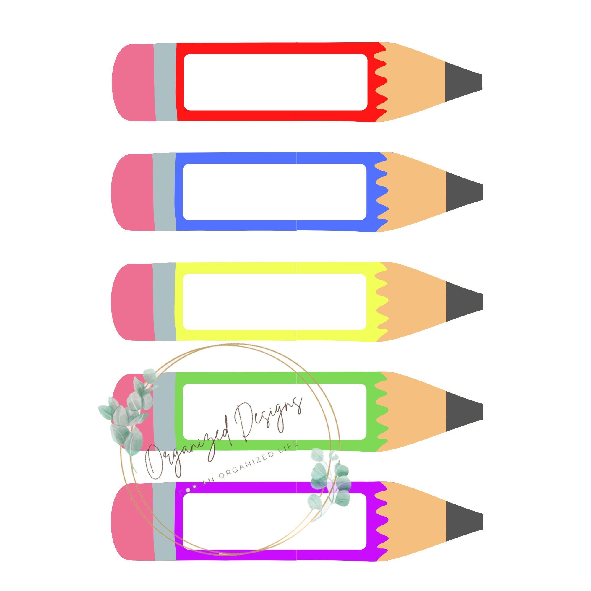 Pencil Labels