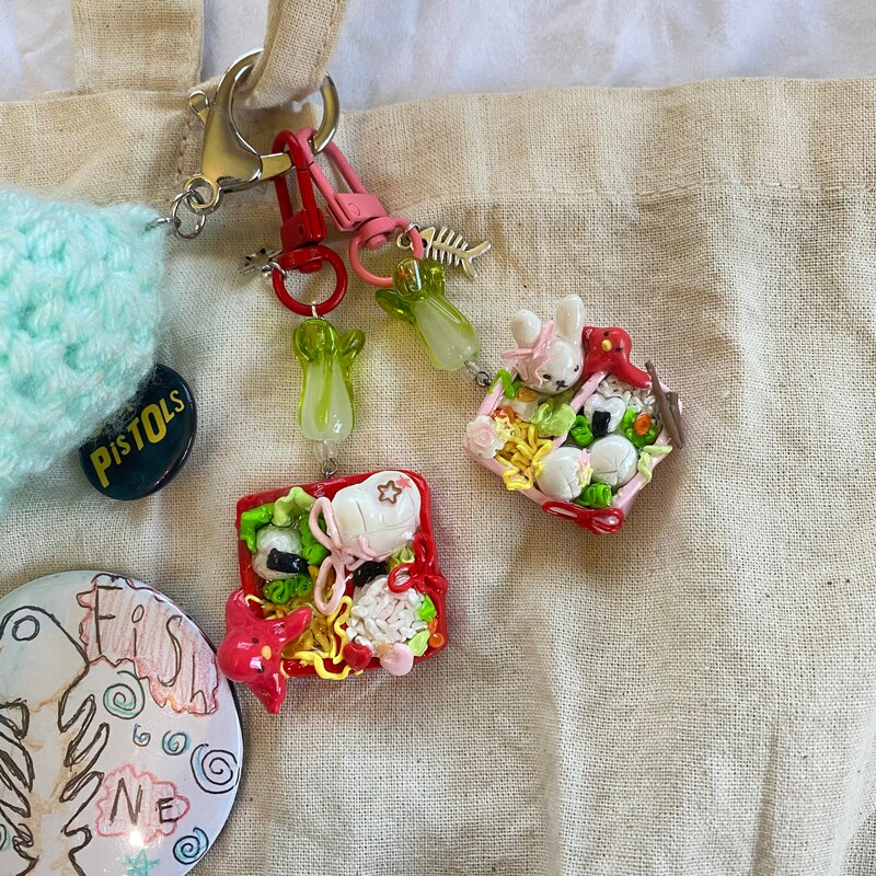 Clay Keychain - Etsy
