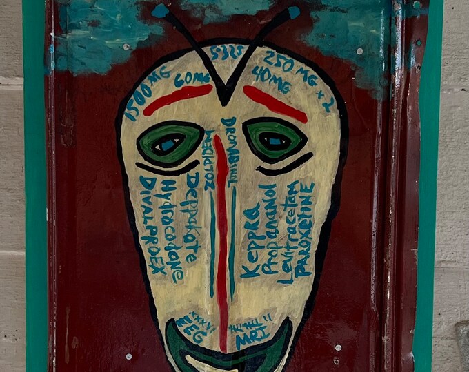 Outsider Art Pandemonium or Seizure the Day by David Dunavin - Etsy