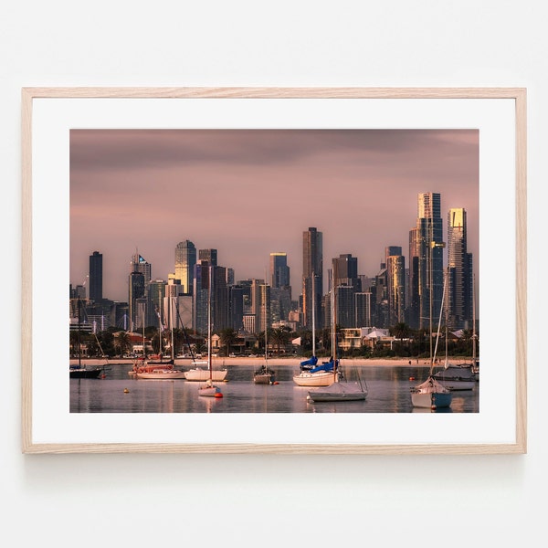 Melbourne Skyline - Etsy Australia