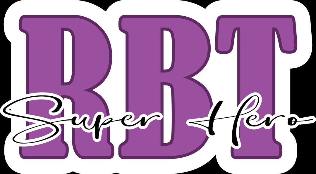 RBT Super Hero SVG Cut File - Etsy