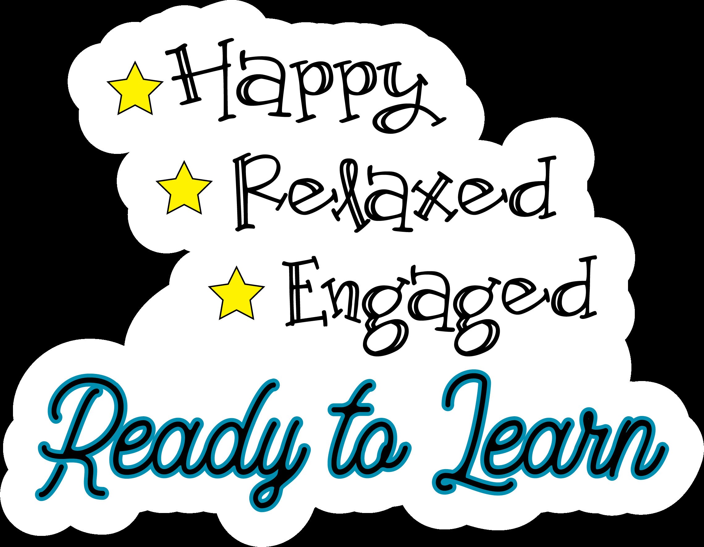 Happy, Relaxed, and Engaged SVG Cut File - Etsy