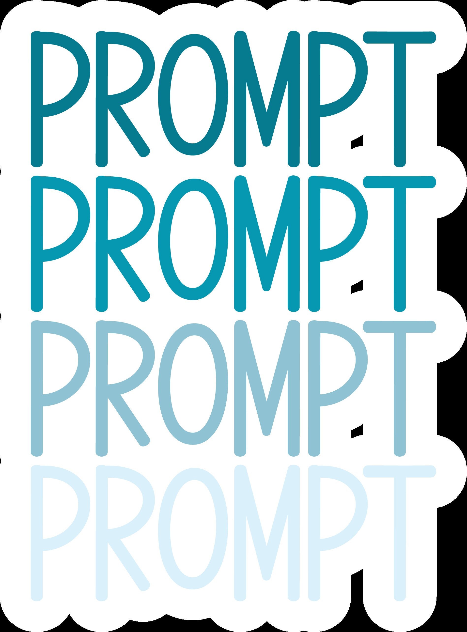 Prompt Fading in Blue SVG Cut File - Etsy