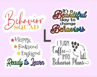 Funny Aba Sticker Pack - Etsy