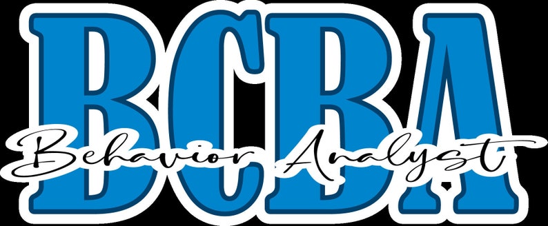 BCBA SVG Cut File - Etsy