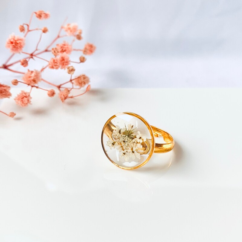Resin Rings Flower - Etsy