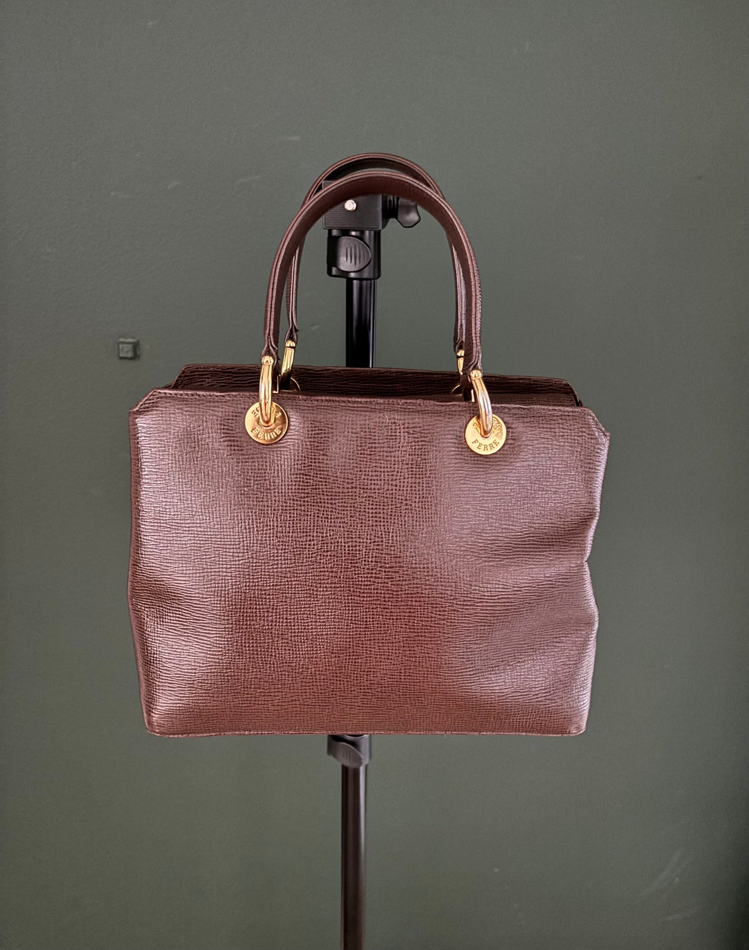 Beautiful Eighties Handbag From Gianfranco Ferre - Etsy