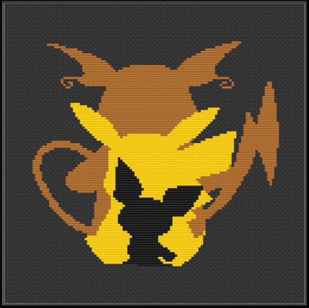 Pikachu Evolution Cross Stitch Pattern. - Etsy